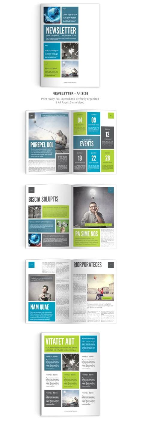 61 Newsletter Design Ideas Newsletter Design Design Newsletter Layout