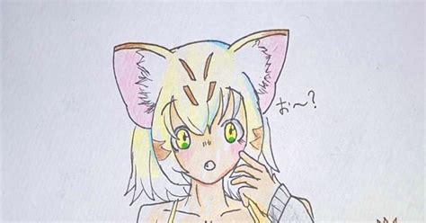 けものフレンズ 一緒に海に来たスナネコ2人 ケモトミーのイラスト Pixiv