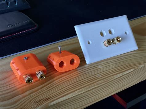 Banana Plug Socket Standard Mm Dual Connector By Lyf Download Free STL Model