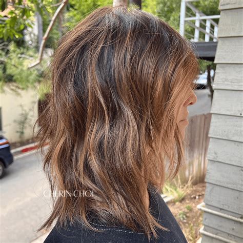 Shoulder Length Haircuts With Layers Straight Hair