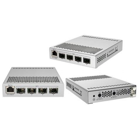 Mikrotik Crs305 1g 4sin Single Gigabit Ethernet Port Switch Jubo