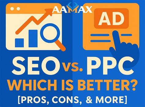 Seo Vs Ppc Which Is Better Pros Cons More Aamax