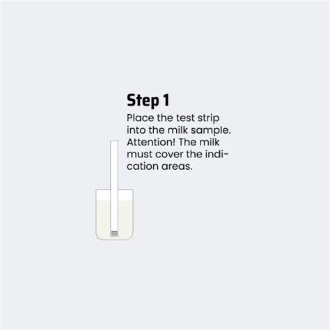 Adulteration Testing Strips 50 Tests Strip Detection Of Sucrose In Milk