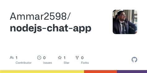 GitHub Ammar Nodejs Chat App