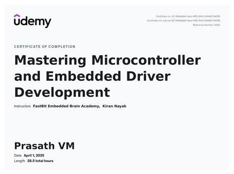 Embeddedsystems Microcontrollers Iot Vlsi Learning Tech Udemy