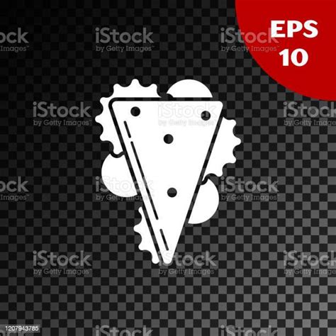 白色三明治圖示隔離在透明黑暗的背景上漢堡圖示漢堡食品符號乳酪漢堡三明治標誌街頭速食功能表 向量插圖向量圖形及更多一片圖片 Istock