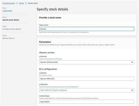 Launch Ubuntu Desktop Running Nice Dcv Server On Aws Using