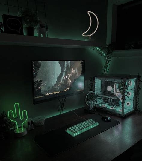Pin By 𝓐𝓛𝓔 🩸🥀 On 𝓖𝓪𝓶𝓮 𝓡𝓸𝓸𝓶 Game Room Design Video Game Room Gaming
