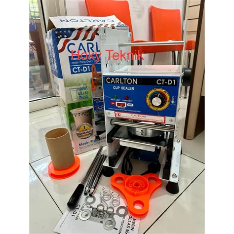 Jual Cup Sealer D1 Mesin Press Gelas Jumbo Tinggi 22 Oz Carlton By ETON