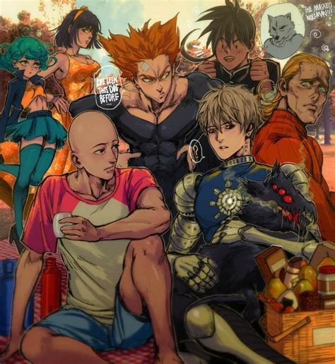 One Punch Man Fanart One Punch Man Saitama One Punch Man Genosai One