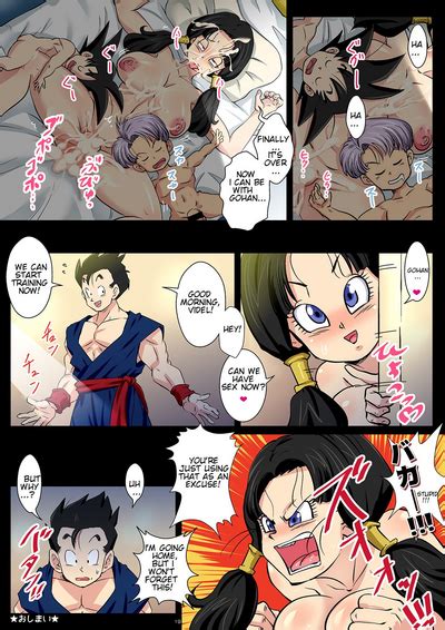 Dosukebe Videl Ga Hisshi Ni Yuuwaku Suru Kedo Gohan Wa Chi Chi To No