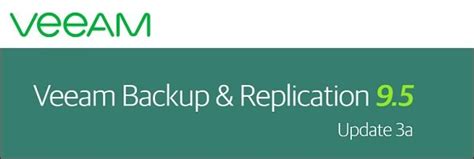 VGarethLewis Veeam Backup Replication 9 5 Update 3a