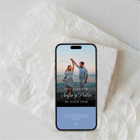 💌 Invitaciones Digitales Para Boda Estilo Clásico