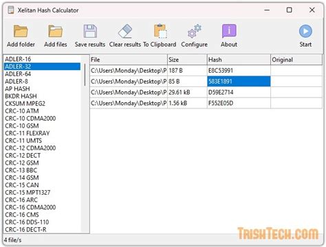 Xelitan Hash Calculator Find File Hashes In Seconds