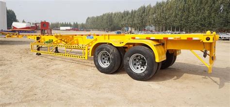 40ft Container Chassis Trailer For Sale Titan Vehicle