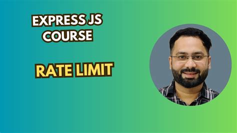 18 Implement Rate Limiting In Expressjs Protect Your App From Excessive Requests Youtube
