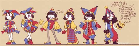 Jester Fashion By Omelettecandy Pomni Know Your Meme