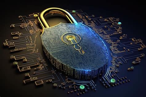 Premium Photo Cyber Security Information Security And Encryptions