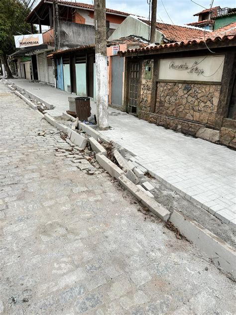 Prefeitura De Búzios Interdita Rua Cesar Augusto No Centro Da Cidade