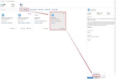 Microsoft Sentinel How To Remove Automation Playbook Templates Microsoft Qanda