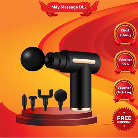 Máy Đấm Lưng Massage Cầm Tay Gun Mini Máy Massage Cầm Tay Mini Toàn