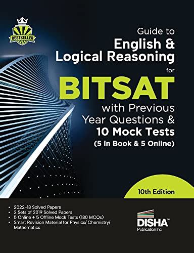 Guide To English And Logical Reasoning For Bitsat With Previous Year