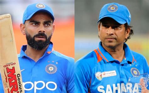 Statistical Comparison Of Sachin Tendulkar And Virat Kohli On 31st Birthday