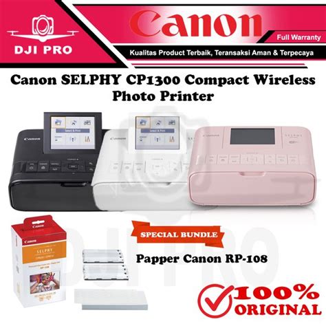 Jual Canon Selphy Cp1300 Compact Wireless Photo Printer Cp 1300