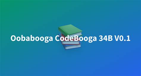 Shayakh Oobabooga Codebooga B V At Main