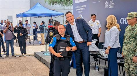 Entregan 41 Armas Y 212 Chalecos Balísticos A La Policía Municipal