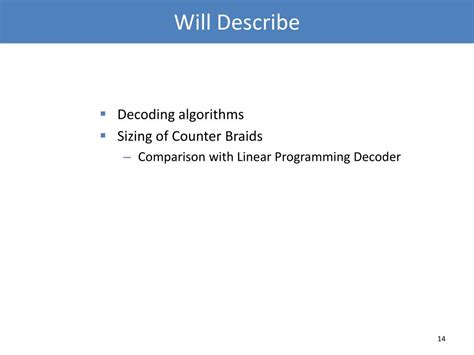 Ppt Counter Braids A Novel Counter Architecture For Network Measurement Powerpoint