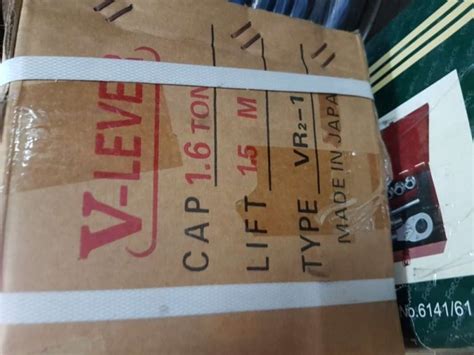Promo Vital Lever Block Hoist Chain Block Kapasitas 1 6 Ton Vital Vr2