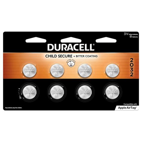 Duracell 8-count 2032 Lithium batteries for $9 - Clark Deals