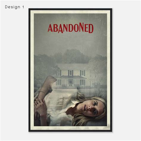 Abandoned 2022 Movie Poster Print Citiesbox