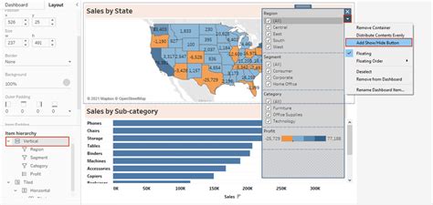 How To Create Collapsible Filters In Tableau