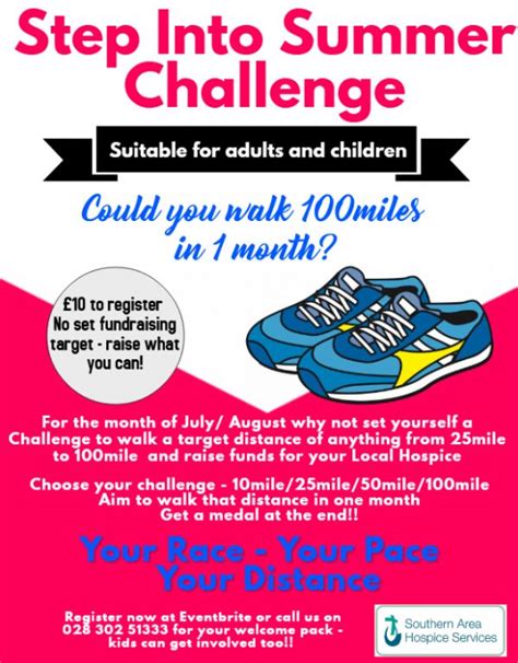 Step Challenge Flyer Template