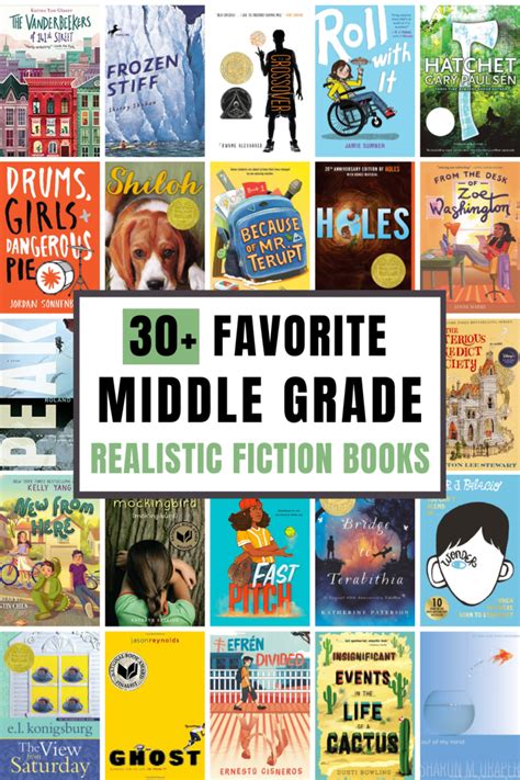30 Favorite Middle Grade Realistic Fiction Books Everyday Reading
