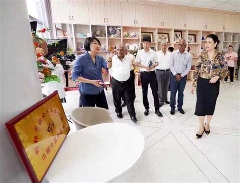 斯里兰卡客商到邯郸市妇女手工业协会考察访问 华商经济网