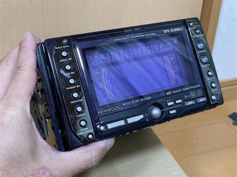 Yahooオークション 希少動作品 ケンウッド製2din Cd3mdデッキ Dpx