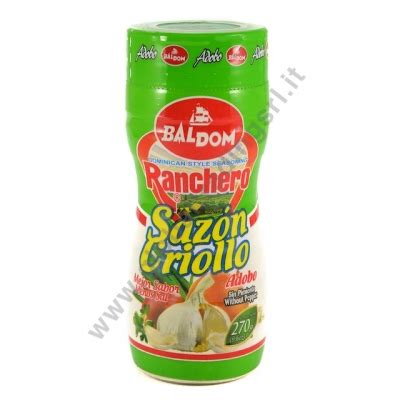 BALDOM ADOBO CRIOLLO SIN PIMIENTA CONDIMENTO IN POLVERE X G Global Trading Srl