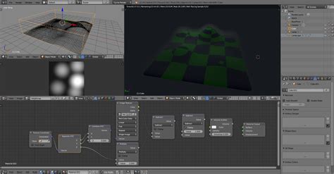 Cycles Render Engine Applying Gradient Texture To Deformed Volume
