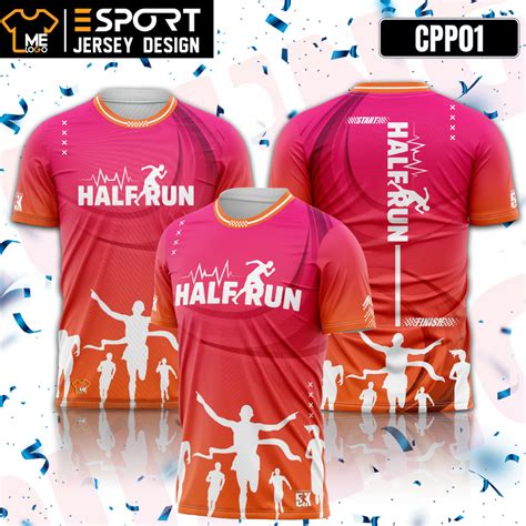 เสื้อวิ่ง Cpp01 Cpp05 กีฬาผู้ชาย ผู้หญิง พิมพ์ลายทั้งตัว เบาสบายระบาย