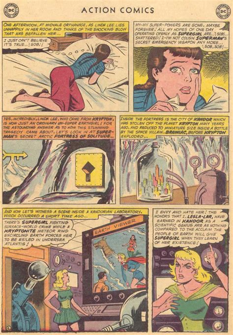 Supergirl The Maiden Of Might Action Comics 279 Supergirl S Secret Enemy