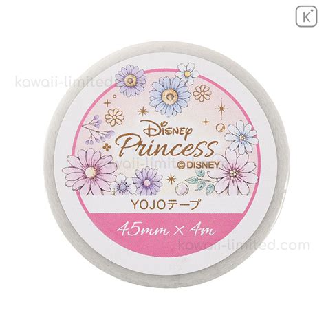Japan Disney Store Washi Paper Masking Tape Princess Ariel Alice