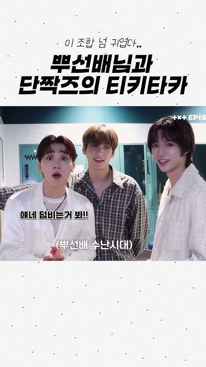 투바투세븐틴 뿌선배님과 단짝즈의 티키타카 Youtube