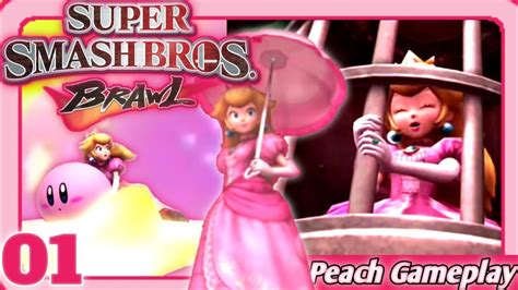️smash Bros Brawl Story Mode Princess Peach Gameplay ️ Youtube