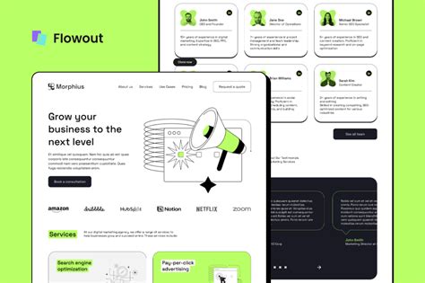 Webflow Showcased Morphius