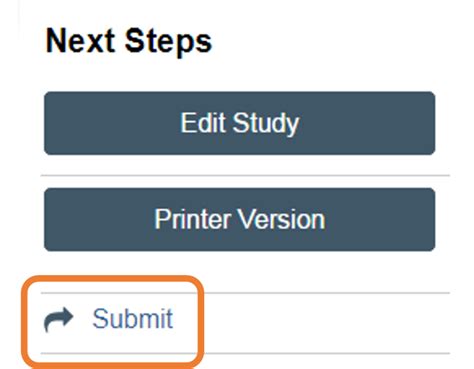 Create Submit A Study To The IRB Research Support