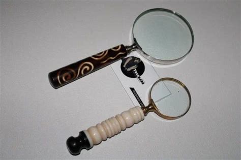 Magnifying Glass With Resin Antique Handle Brass Magnifying Glass With