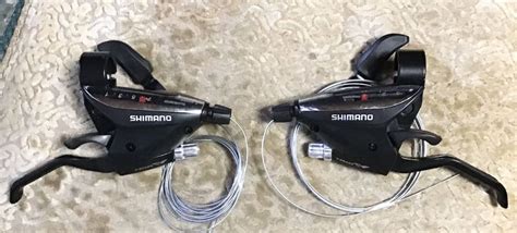 【未使用】新品 シマノ Shimano シフトブレーキレバー St Ef500 7r St Ef500 L 2フィンガー 3x7スピードの